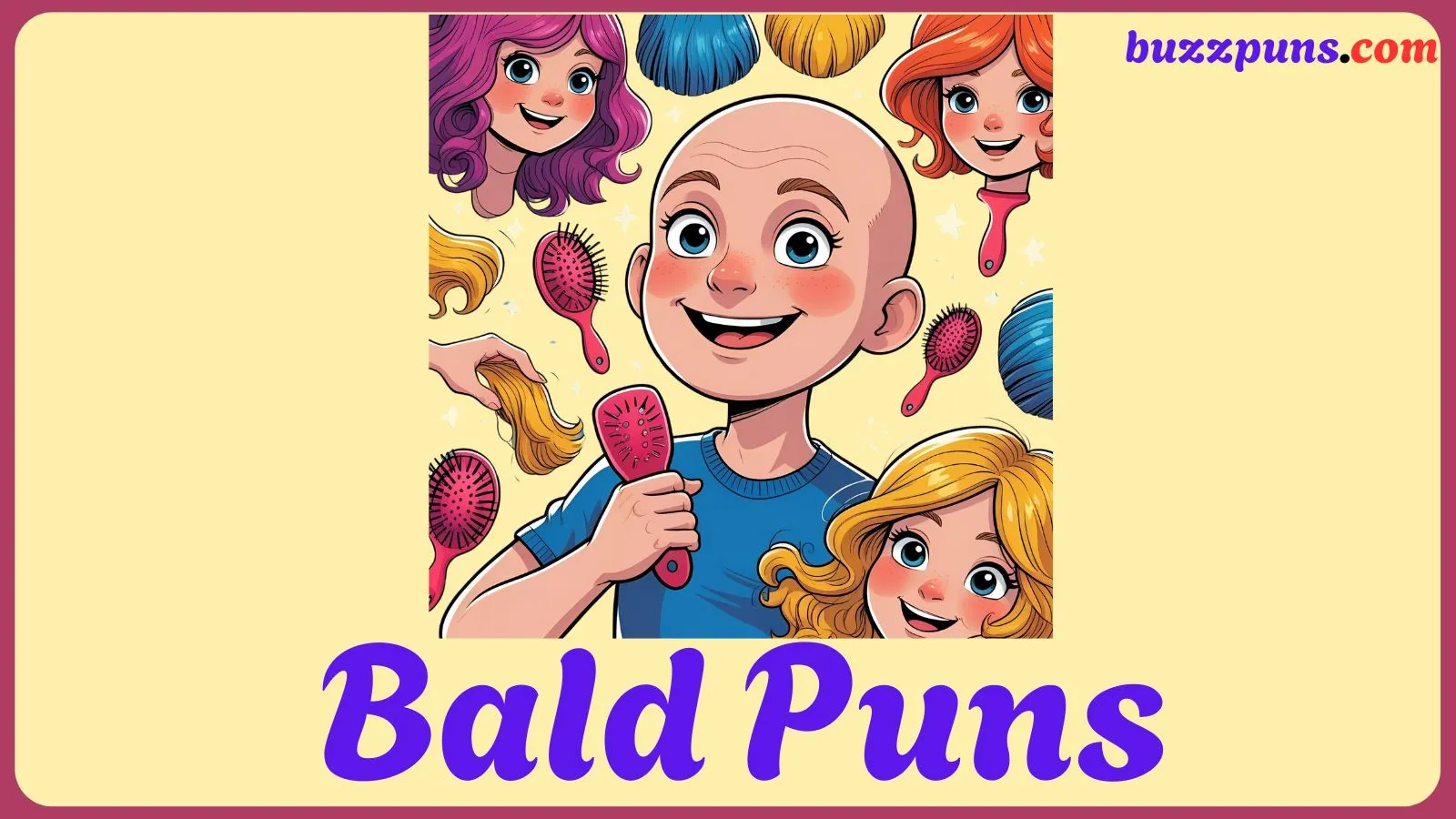 300+ Bald Puns and Jokes: Bald and Beautiful — Laugh, Shine, Repeat! 🧑‍🦲